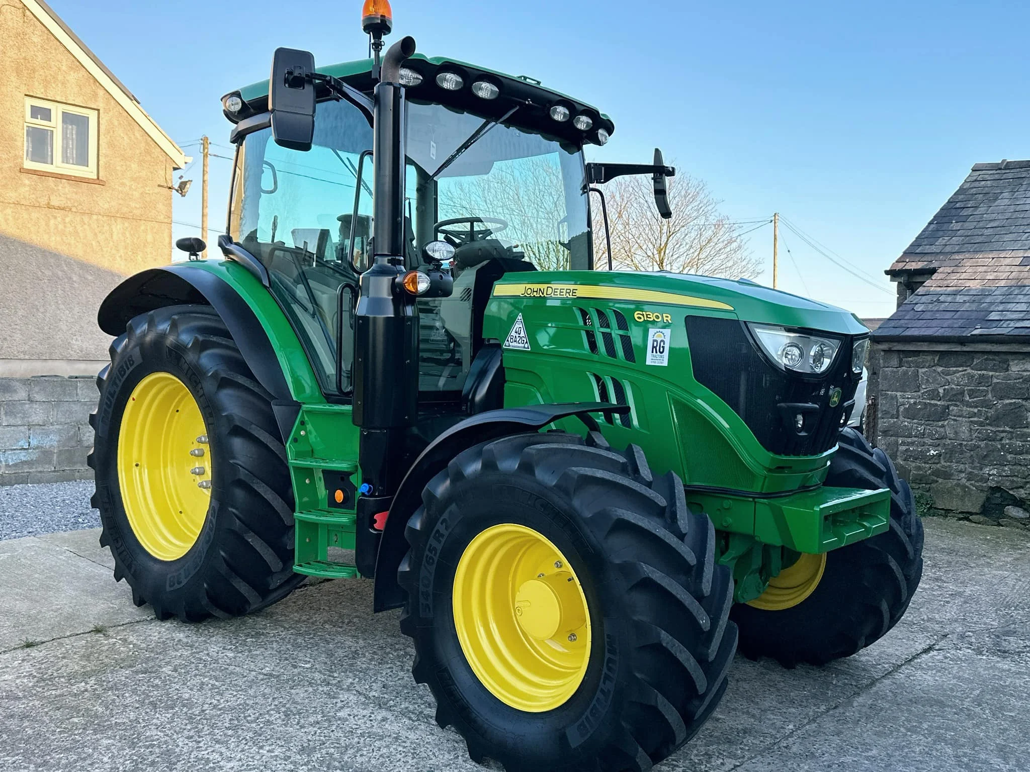 130 Multifunctional Tractor with AC and Cabin 4X4 Johnn-Deere 6130R