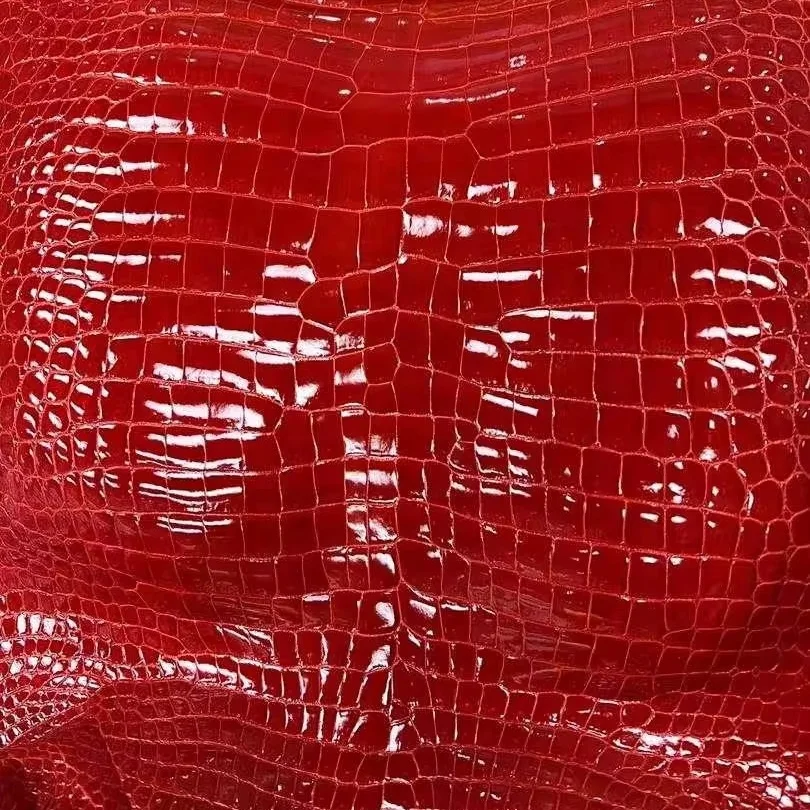 Vietnam Design's Authentic 100% Glazed Croco Genuine Leather High ...