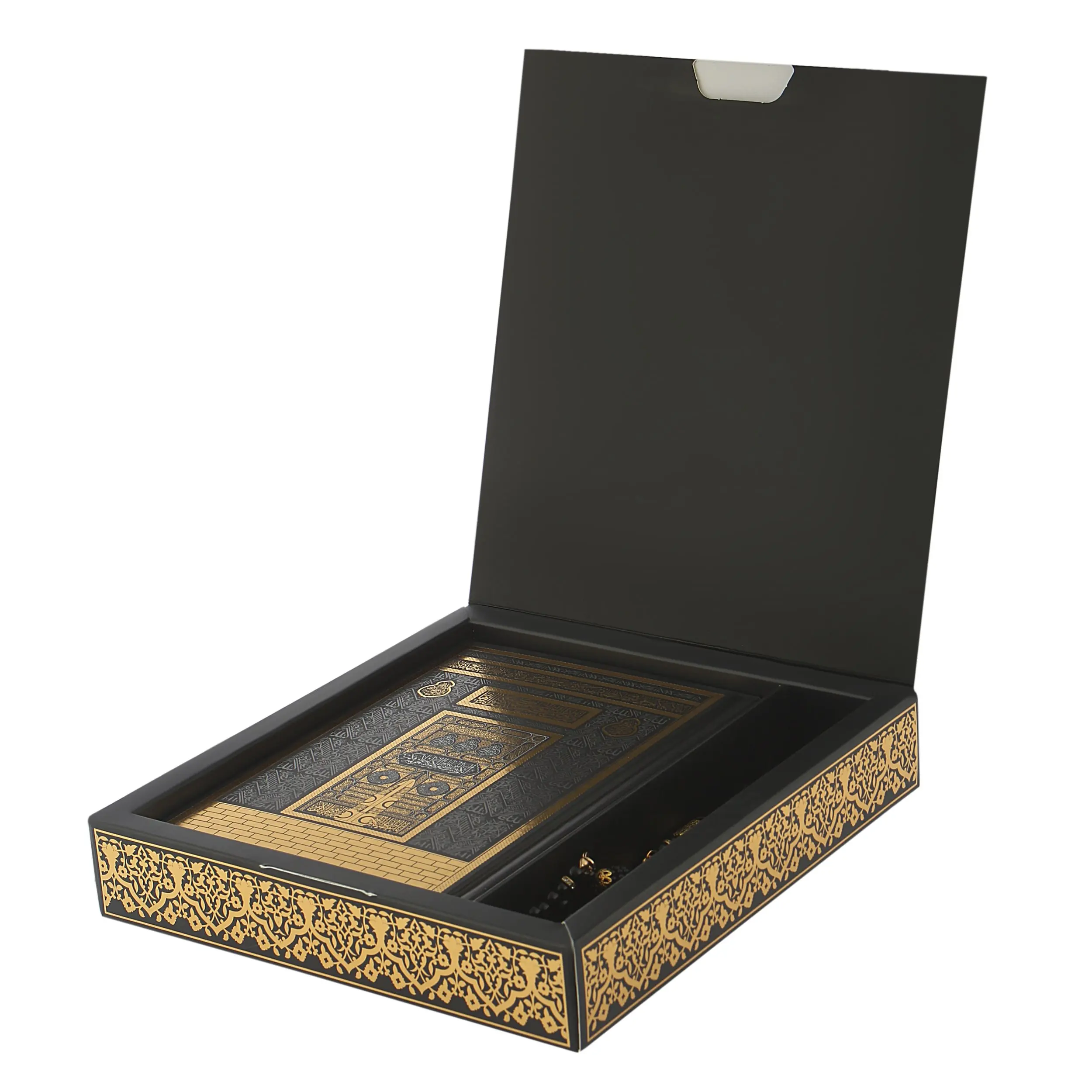 Gilded Thermo Leather Quran Set - Islamic Gift Tradition