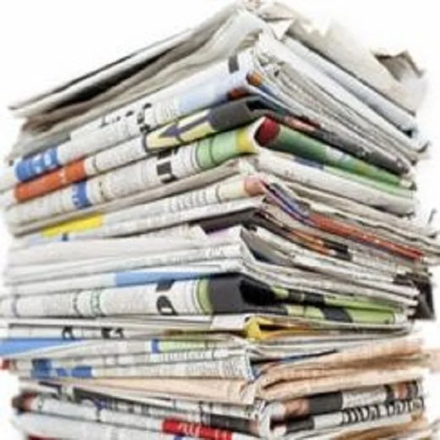 Old Used Newspaper Waste Scrap Clean Onp Waste Paper - Old News Paper ...