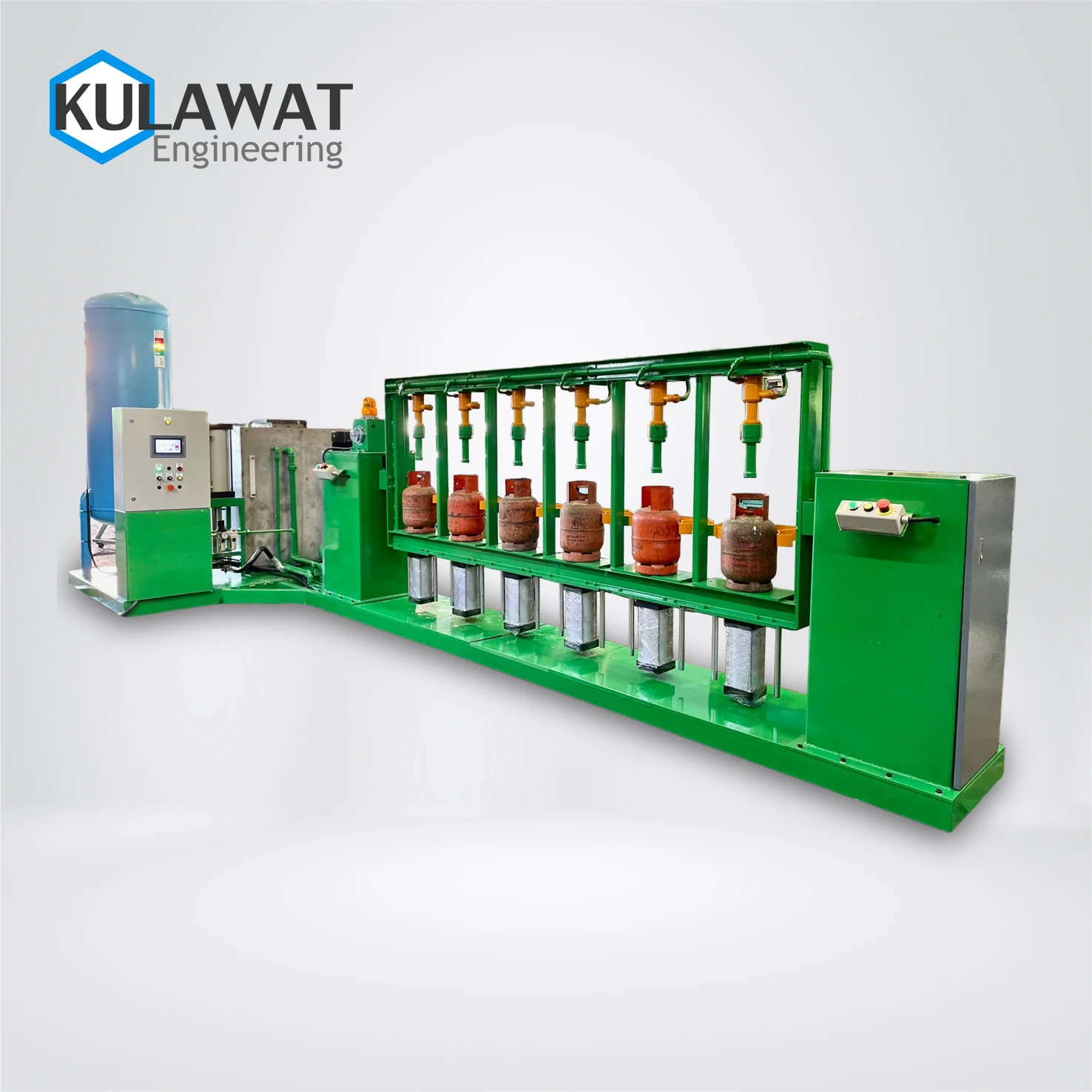 Lpg Cylinder Hydrotest Machine Hydrostatic Test And Tank Leak Test For ...