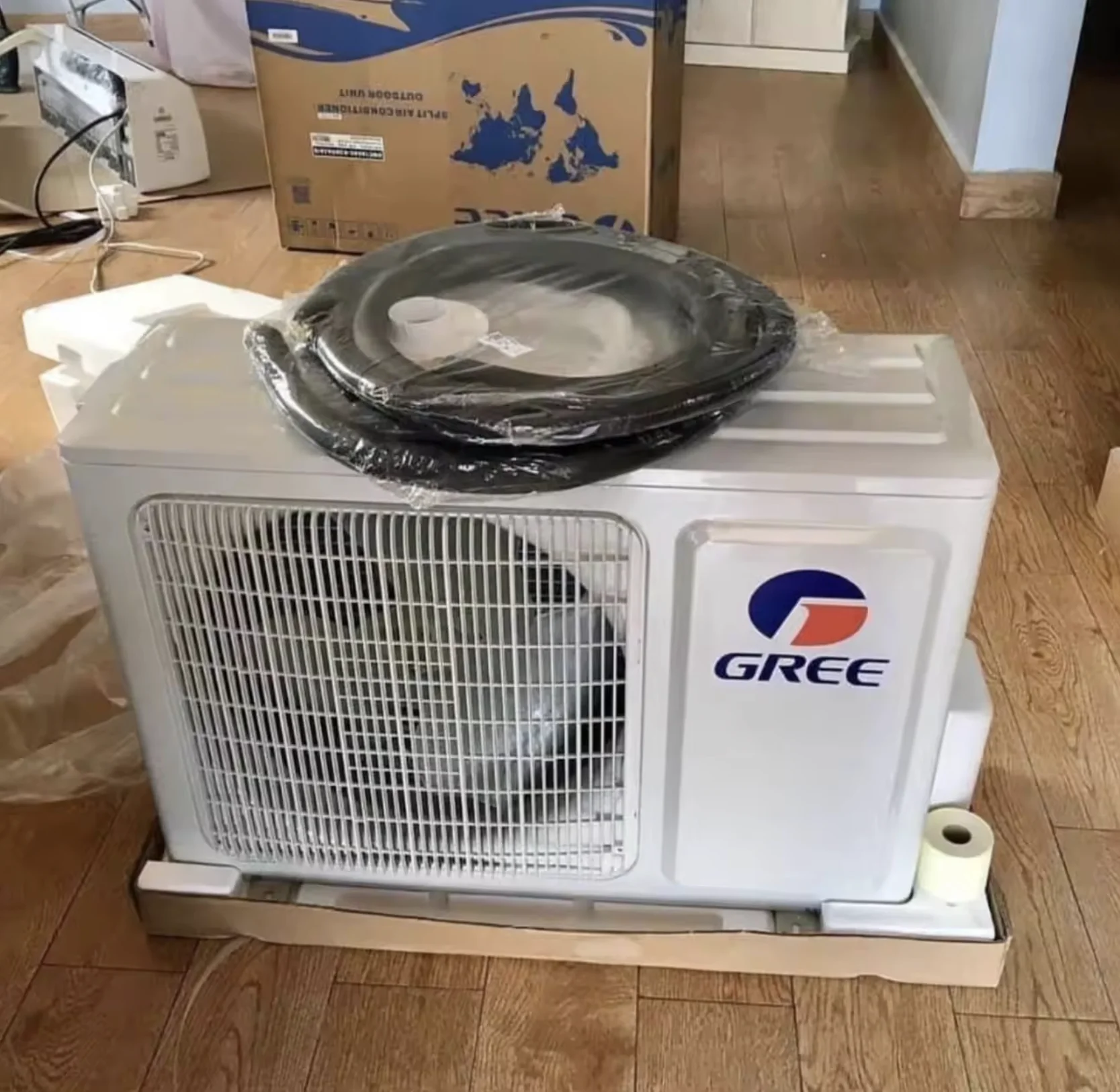 Gree Inverter Air Cooler Wall Split Conditioning Set 18000 Btu AC Air ...