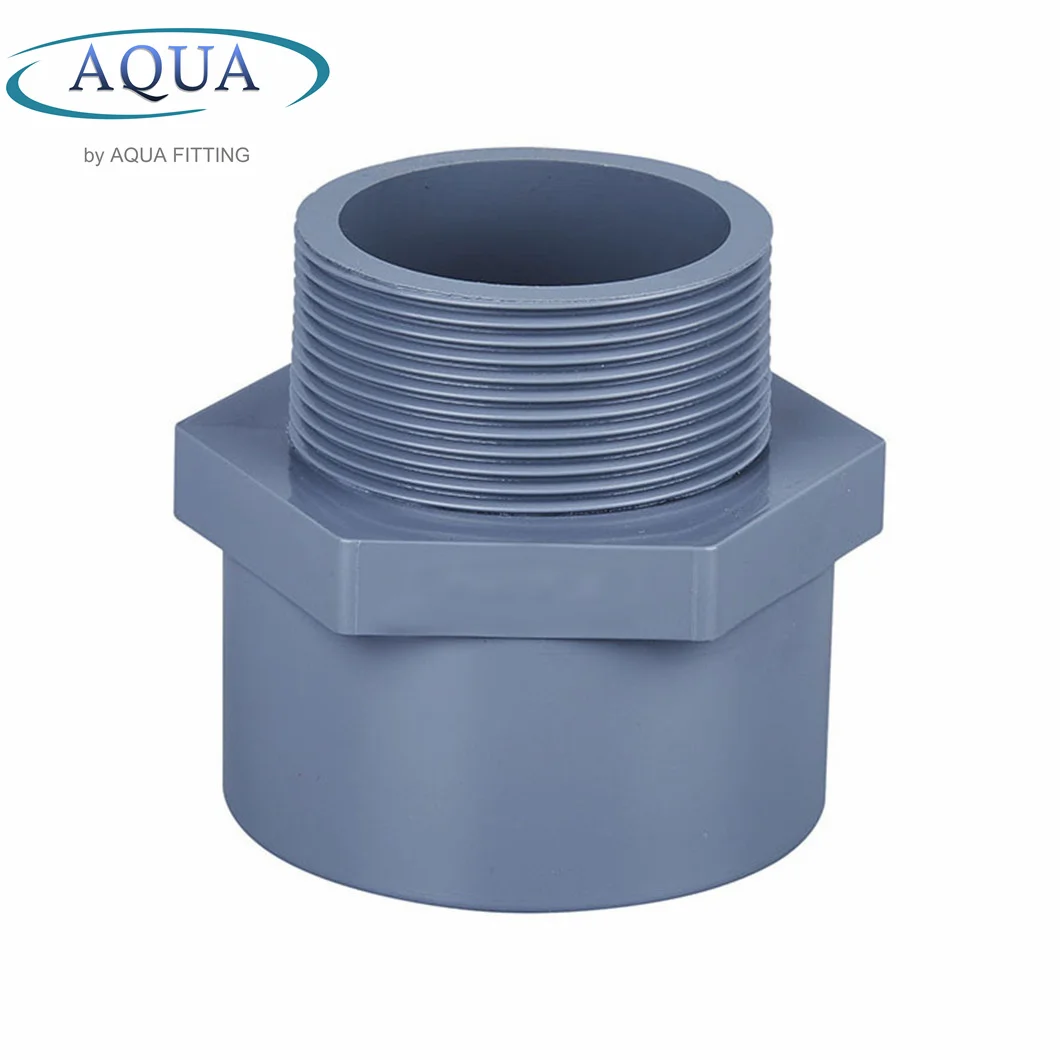 Plastic Pipe Fitting Cpvc Male Threaded Socket Adapter Coupling - Buy ...