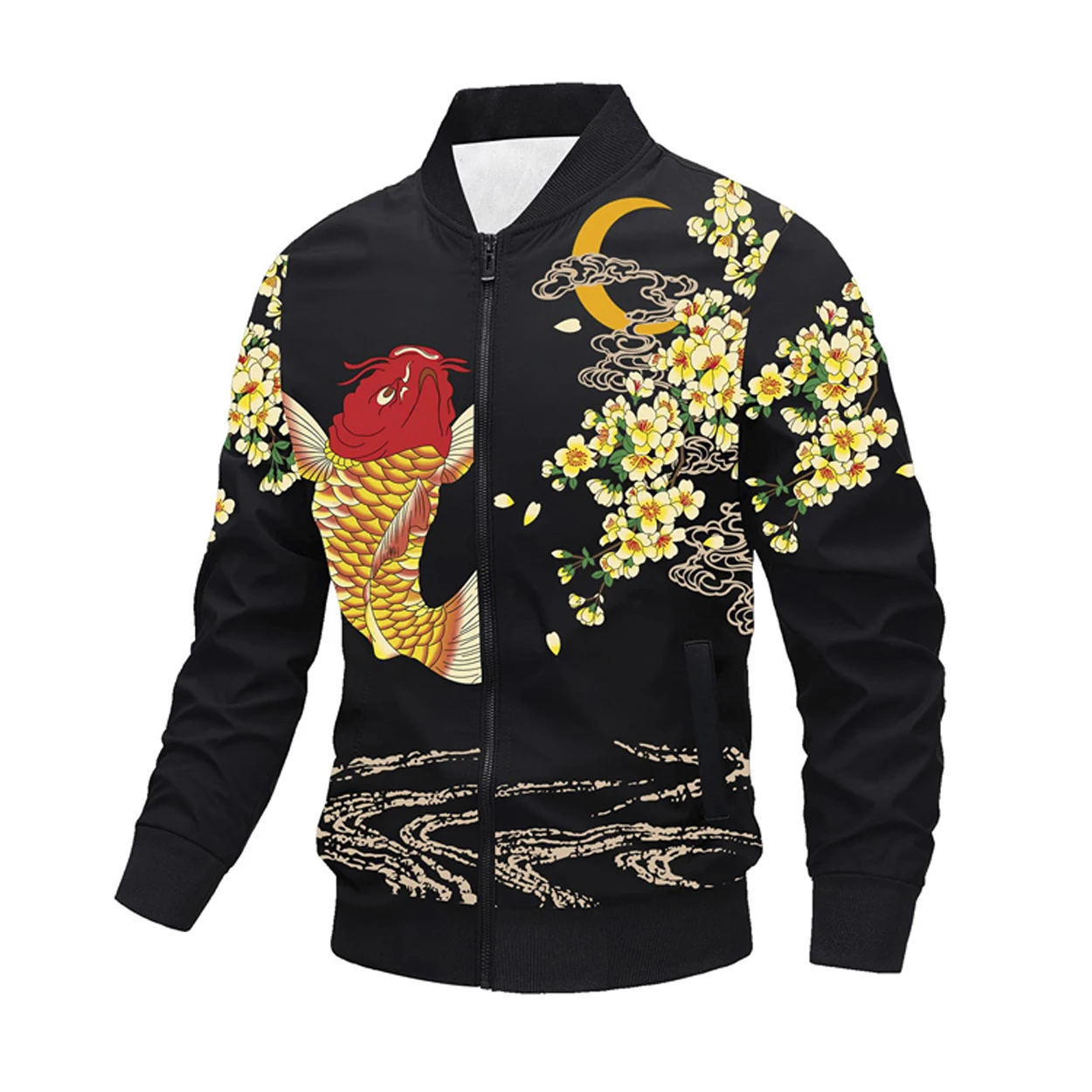 Full Sublimation Bomber Jacket Sublimation Printing Custom Sports ...