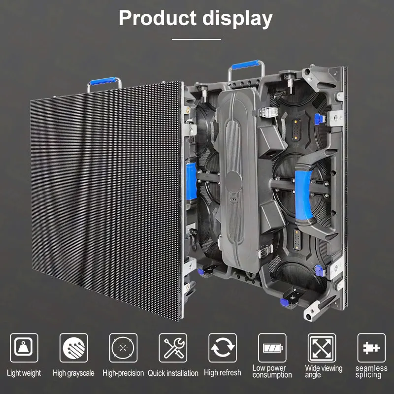 Indoor And Outdoor Giant Stage Background Led Display Wall 500x500mmp2 ...