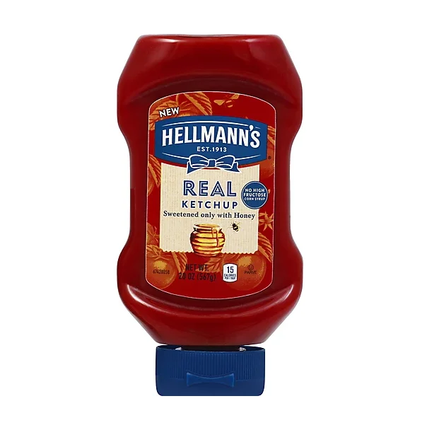 Hellmann's Tomato Ketchup 430ml - Sweet & Natural
