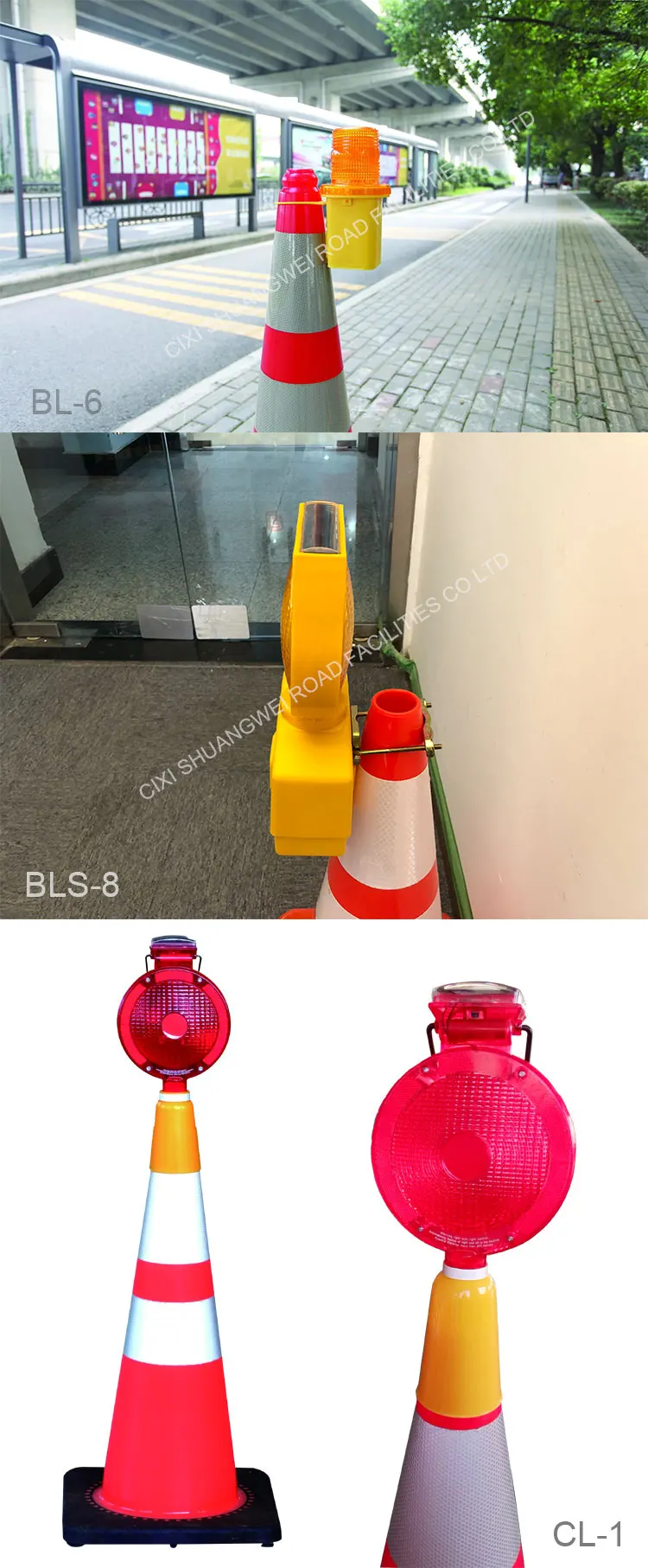 Airport Construction Barricade Cone Led Flashing Warning Safety Strobe ...