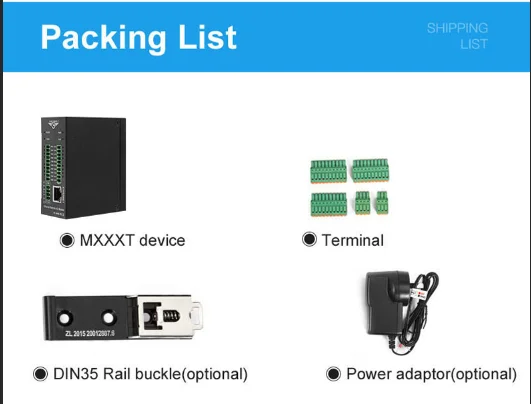8 Rtd Pt100/pt1000 Modbus Tcp Ethernet Remote Data Acquisition I/o ...