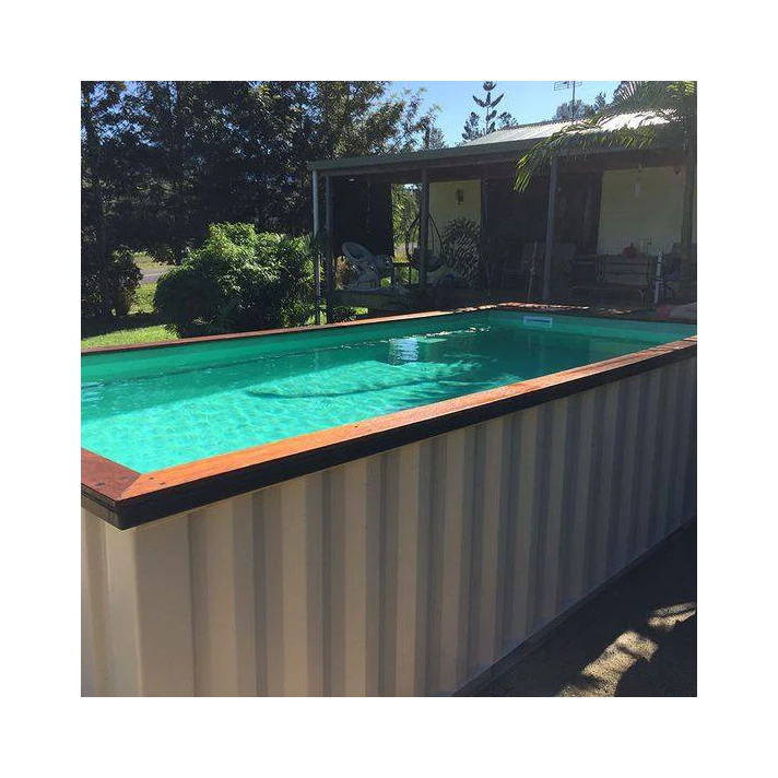 Outdoor 20ft Sea Shipping Container Swimming Pool - Buy High Quality ...