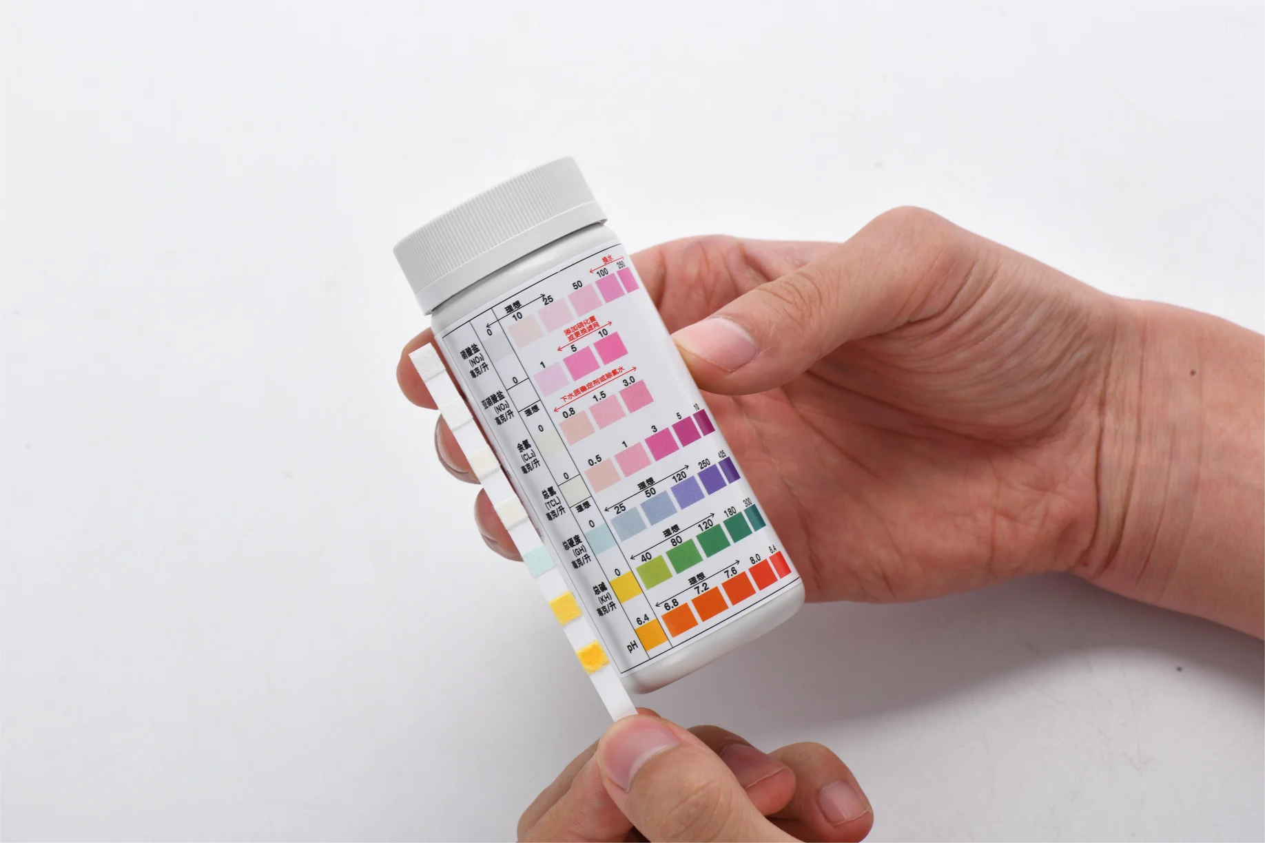 YEE 7 in 1 Aquarium Water Test Strips - Accurate & Sustainable