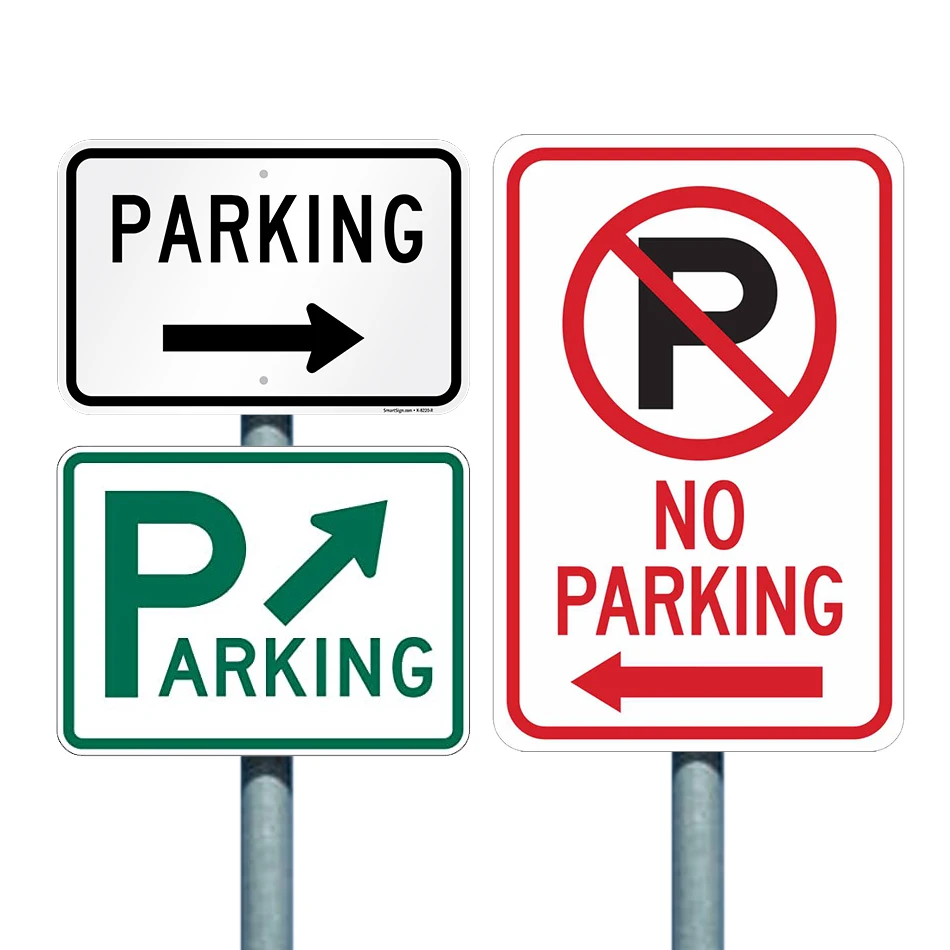 Customized Temporary Aluminum Handicap No Parking Ban Sign Board Stand ...