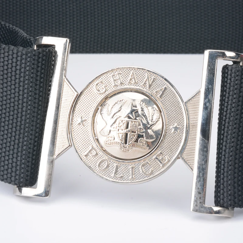 Customized Ghana Security Webbing Belt - Nylon Tactical