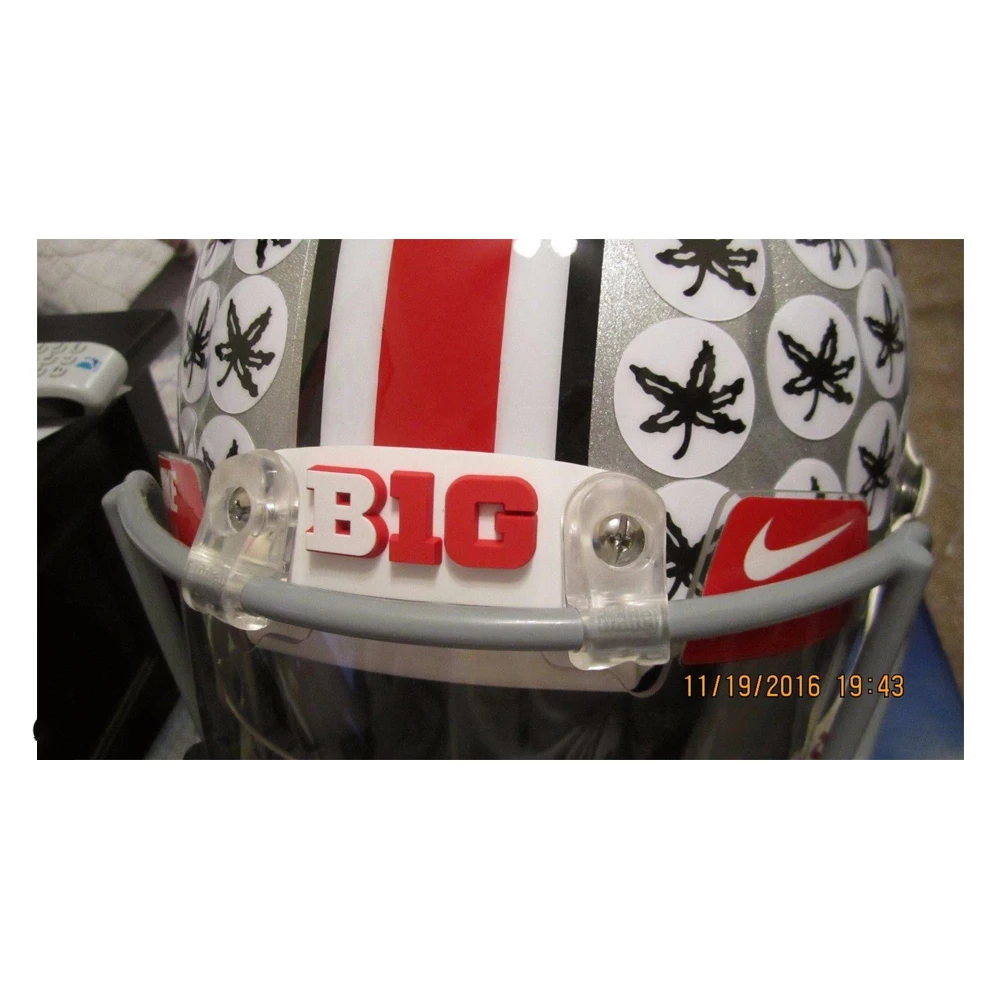 Custom Baseball Football Helmet Decals with Adhesive Sticker Bumpers ...
