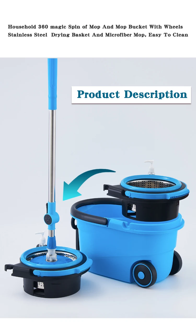 Floor Cleaning Tools Replacement,Spinning Mops Head Mob Spin 360 Mop ...