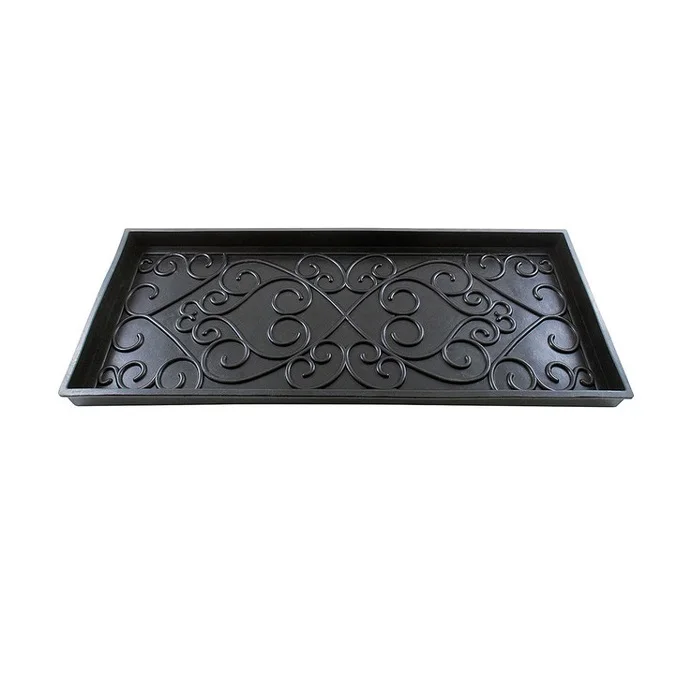 Home Clean & Neat Metal Boot Tray Indoor And Outdoor Home Decor ...