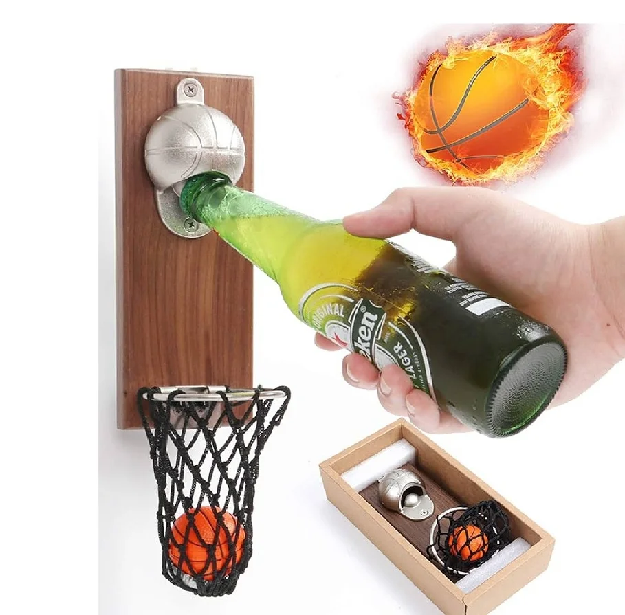 Standard Quality Hand Made Wall Mounted Bottle Opener with Catcher ...