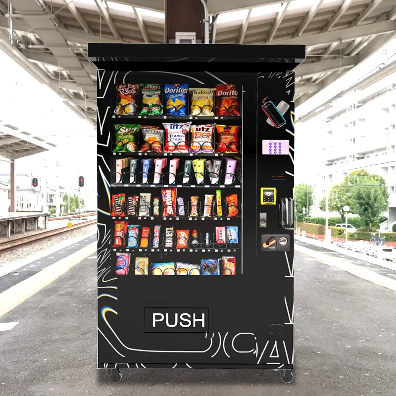 Outdoor Vending Machines - Durable, Waterproof, and Cashless