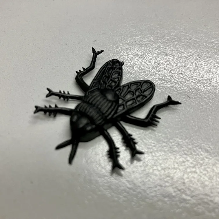 Oem Halloween Creature Pvc Black Fly 24pcs Set Funny Scary Spooky ...