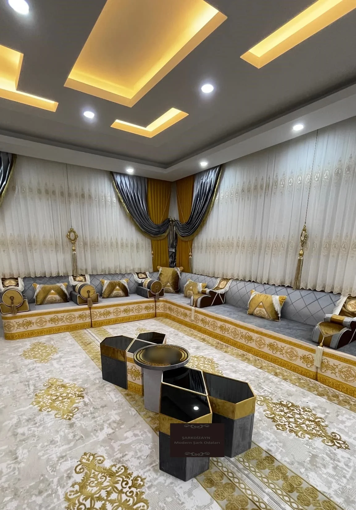 Modern Arabic Majlis Moroccan Design for Home 40cm Sitting Height ...