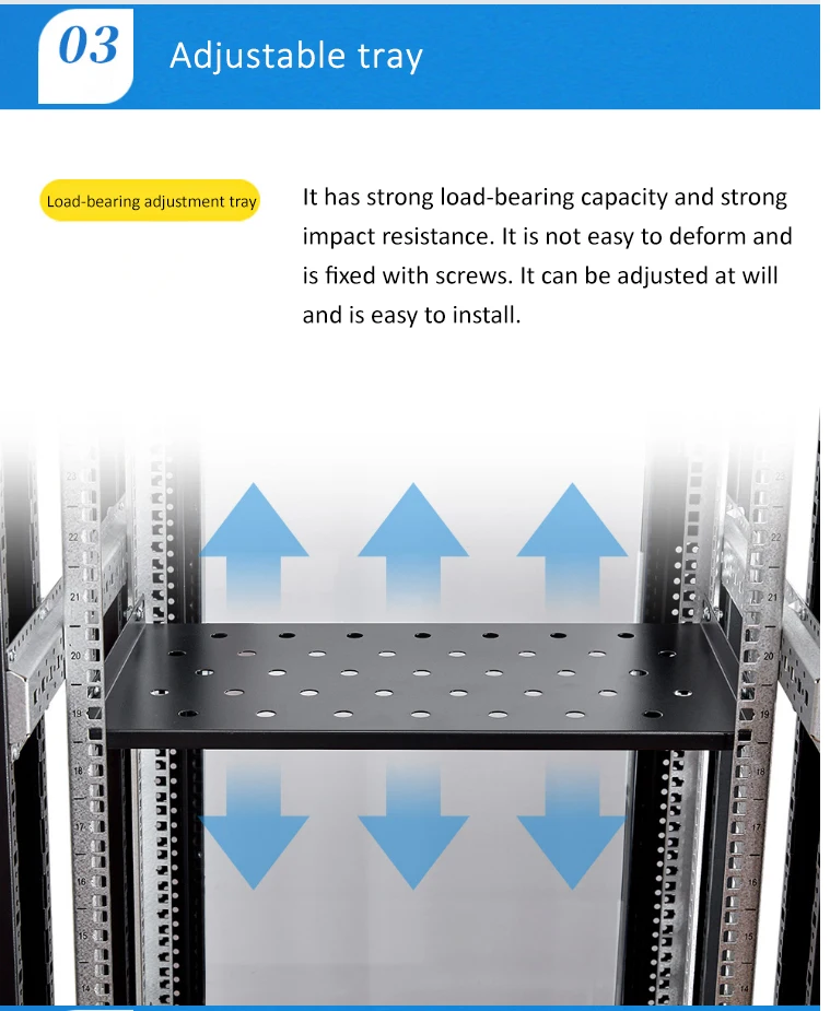 42U Server Cabinet - Secure & Efficient Data Center Rack