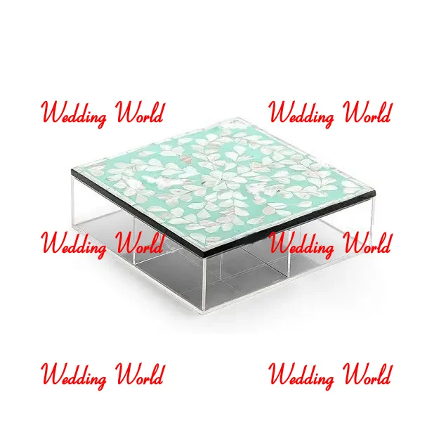 Acrylic Sweet Box Nice Quality Handmade Designer Luxury Sweet Box ...
