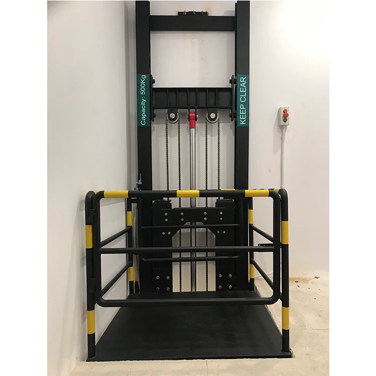 Specialized Supply Hydraulic Cargo Lift Elevator 0,5 Ton 5m High Class ...