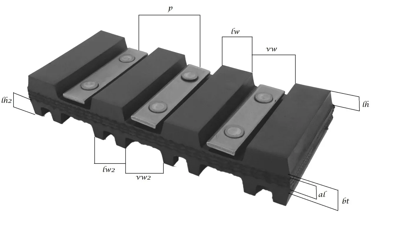 32 Pitch Grimme Potato Harvester Conveyor Belts - Durable & Efficient