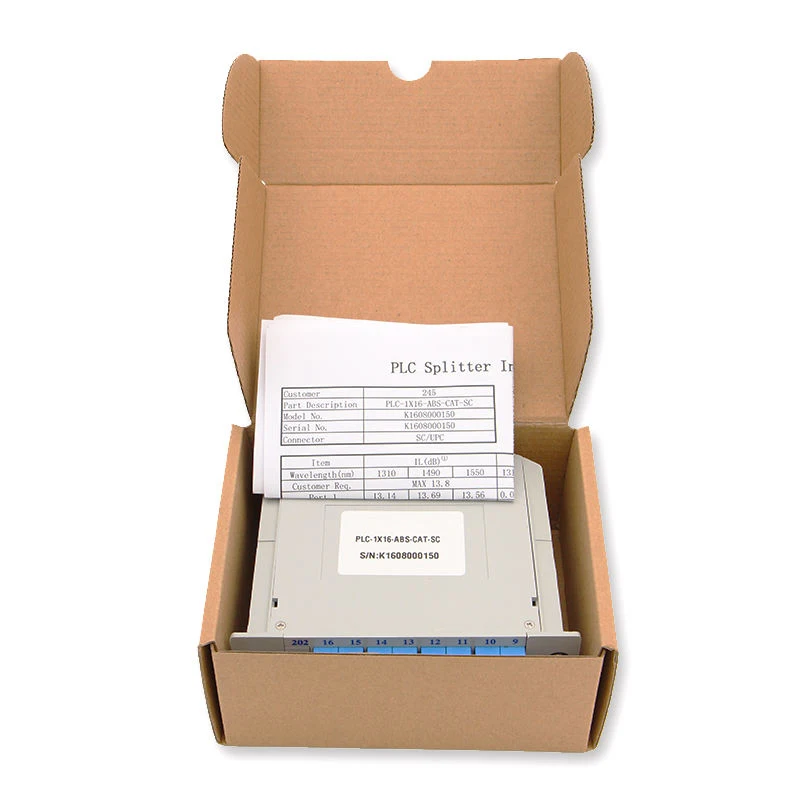 High Quality Ftth Price Optic Box 1x4 Gpon Plc Lgx Passive Fiber Single ...