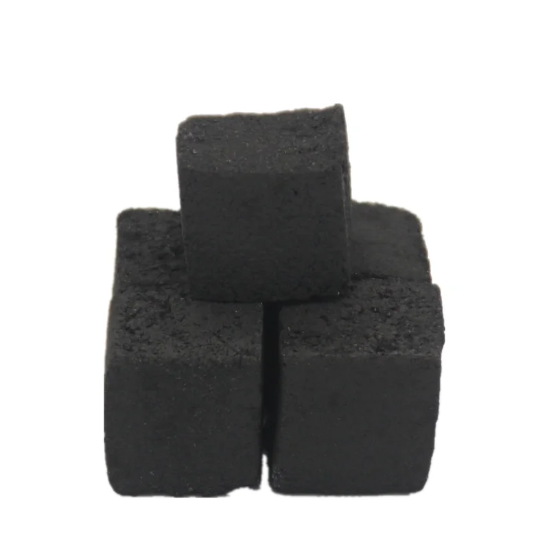 Natural Hookah Cube Charcoal No Ash Coconut Shell Charcoal For Hookah ...