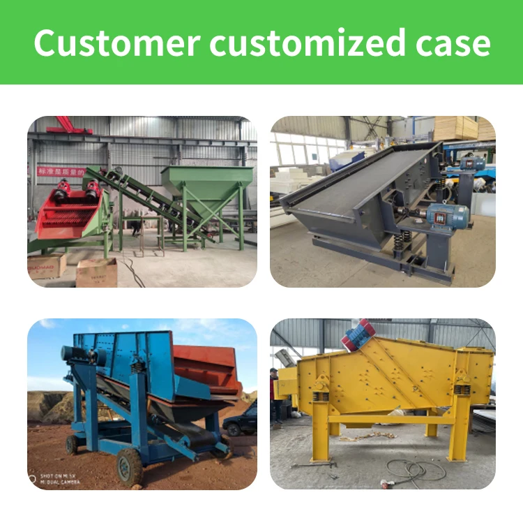 High Efficiency Ore Vibrating Sieving Sand Machine Price