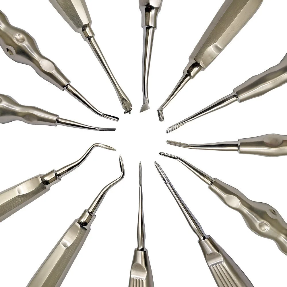 Orthodontic Elevator Instruments Set for Dental Lab Tools