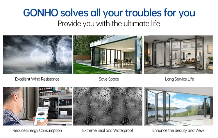 Gonho Big Picture Panoramic Wooden Color Aluminum Frame Double Glass Poly Carbonate Large Size ...