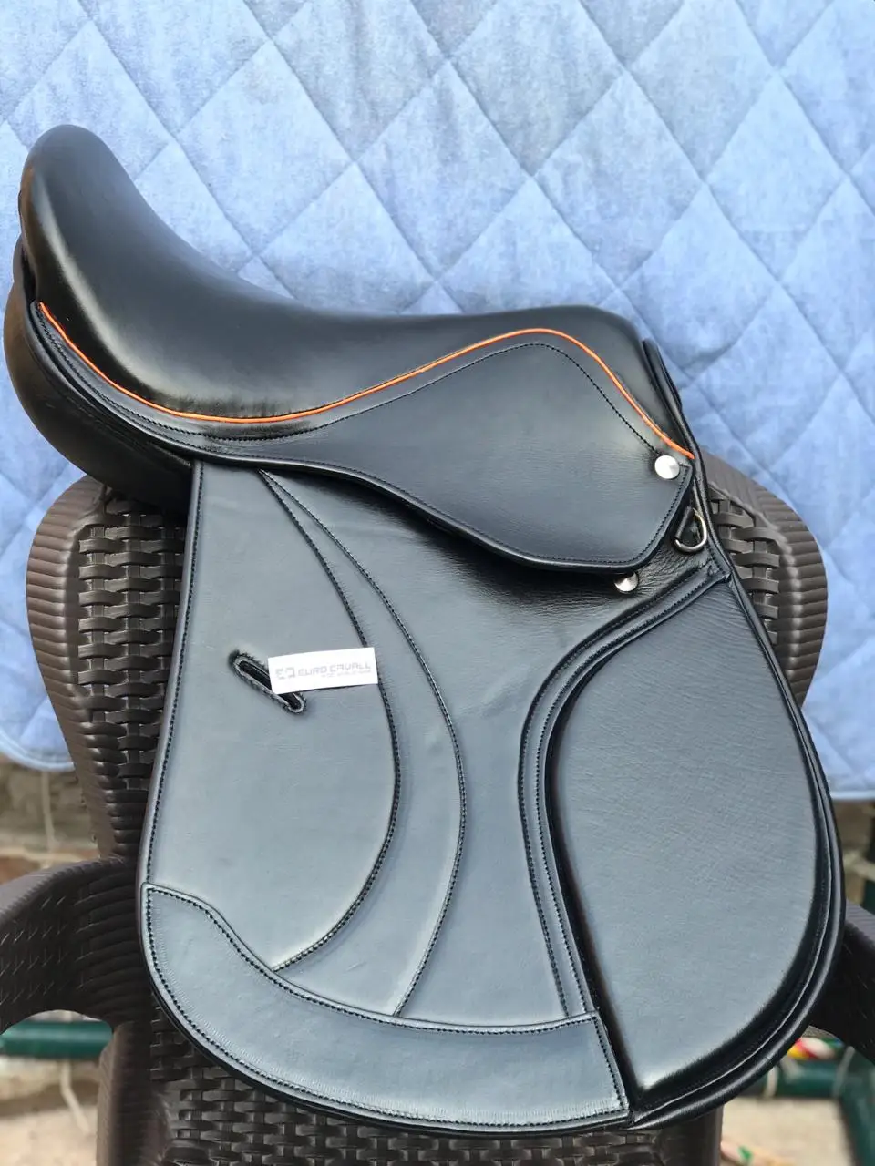 Saddle Horse Best Cow Leather Dressage Saddle English Horse Saddle Real ...