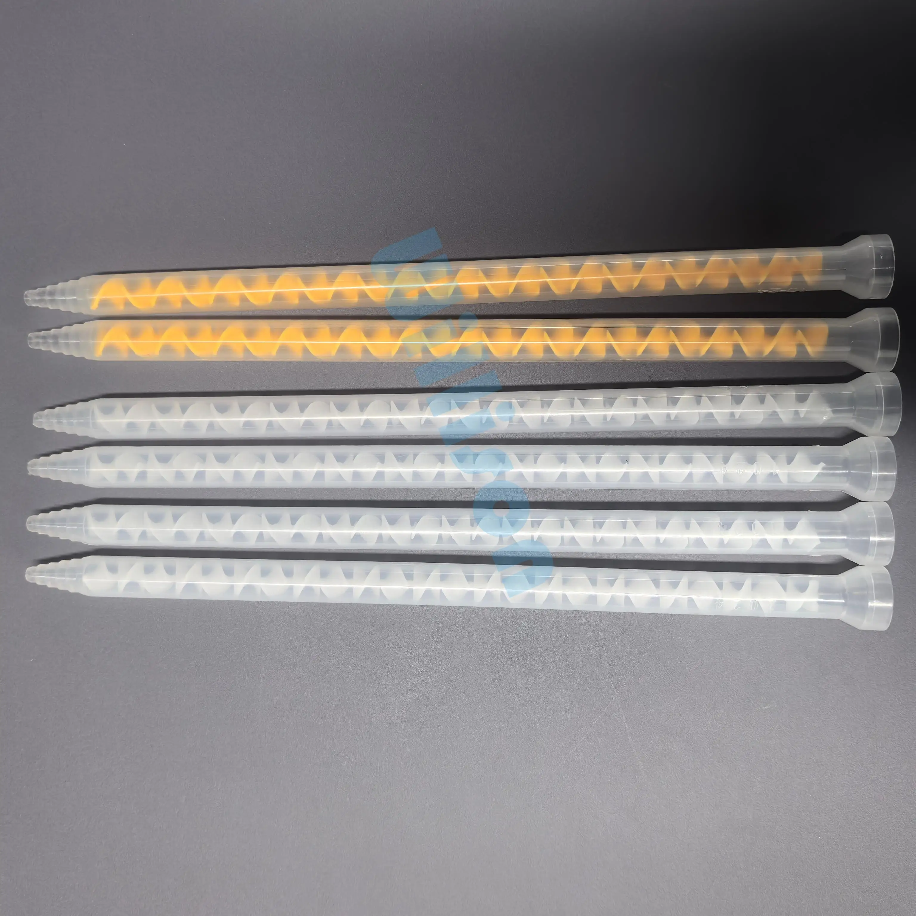 MS10-24T Static Mixer AB Glue Mixing Tip Round Mouth Mixing Tube Two ...