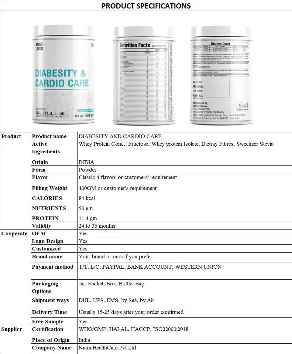 Healthcare Supplement Diab Care Powder For Diab And Blood Pressure At ...