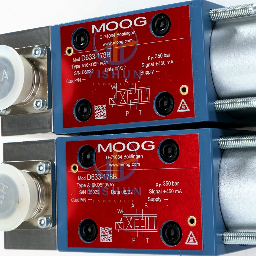 Alibaba.com: MOOG D633/D634 Servo Valve, hydraulic control precision ...