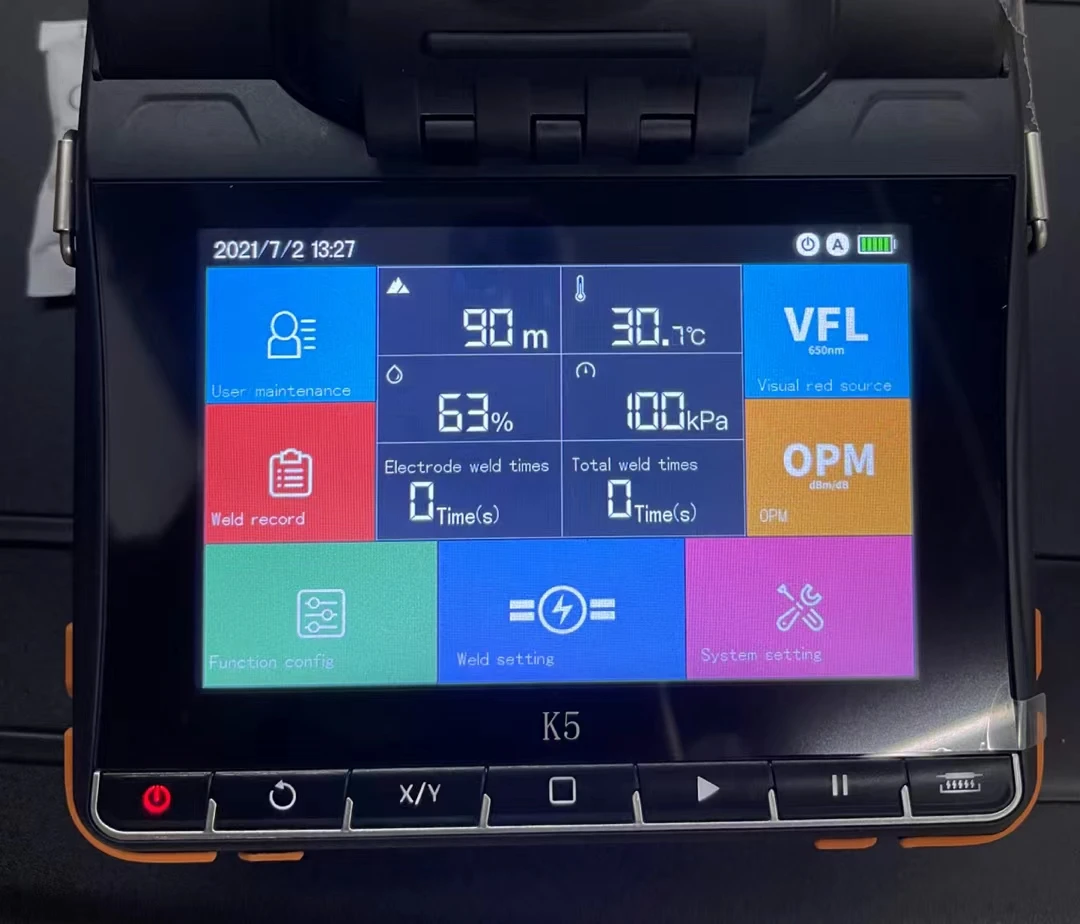 Fiber Optic Cable Splicer Machine K5+optical Fiber Fusion Splicing ...