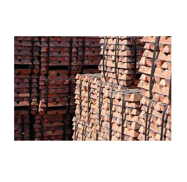 99.99% Pure Copper Ingots Copper Metal Ingots Pure Copper Ingots 99.999 ...