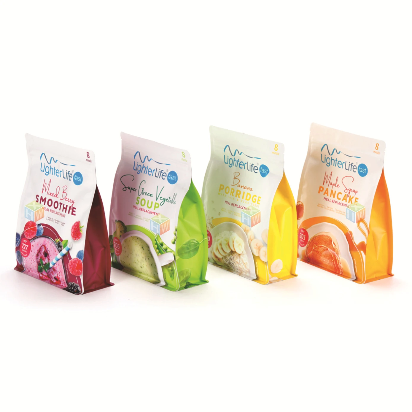 Customized Biodegradable Holographic Mylar Stand-up Pouches With Zipper ...