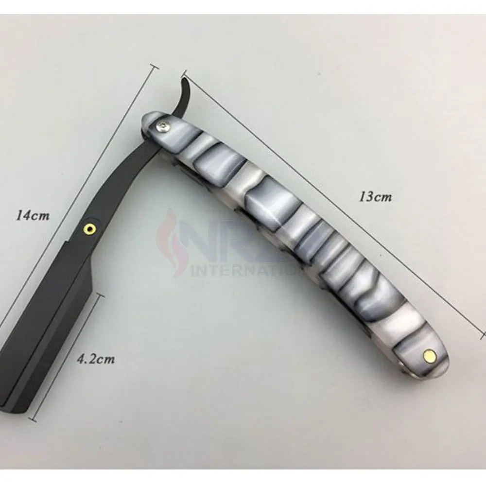 Customized Handle Beauty Salon Shaving Razors Manual Folding Razors ...