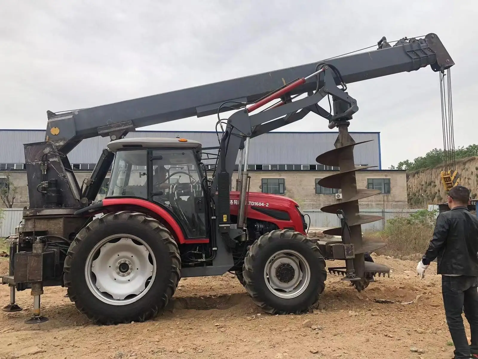 Manual Ground Auger Post Hole Shovel Gasoline Auger - Buy 2024 Ground ...