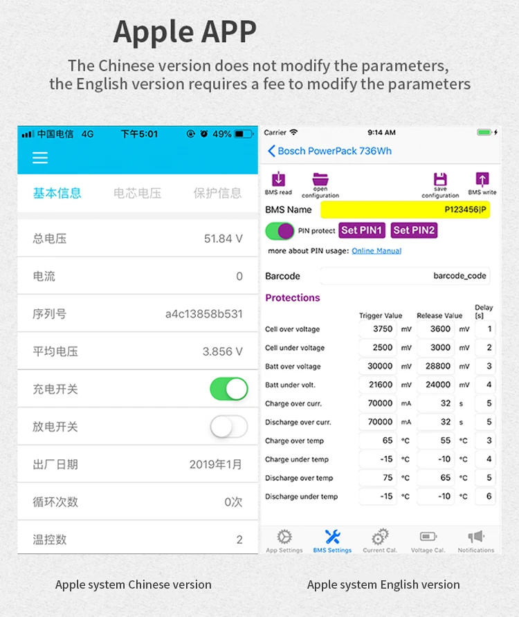 JBD Smart Lithium BMS 12V 150A - High Voltage Battery Management