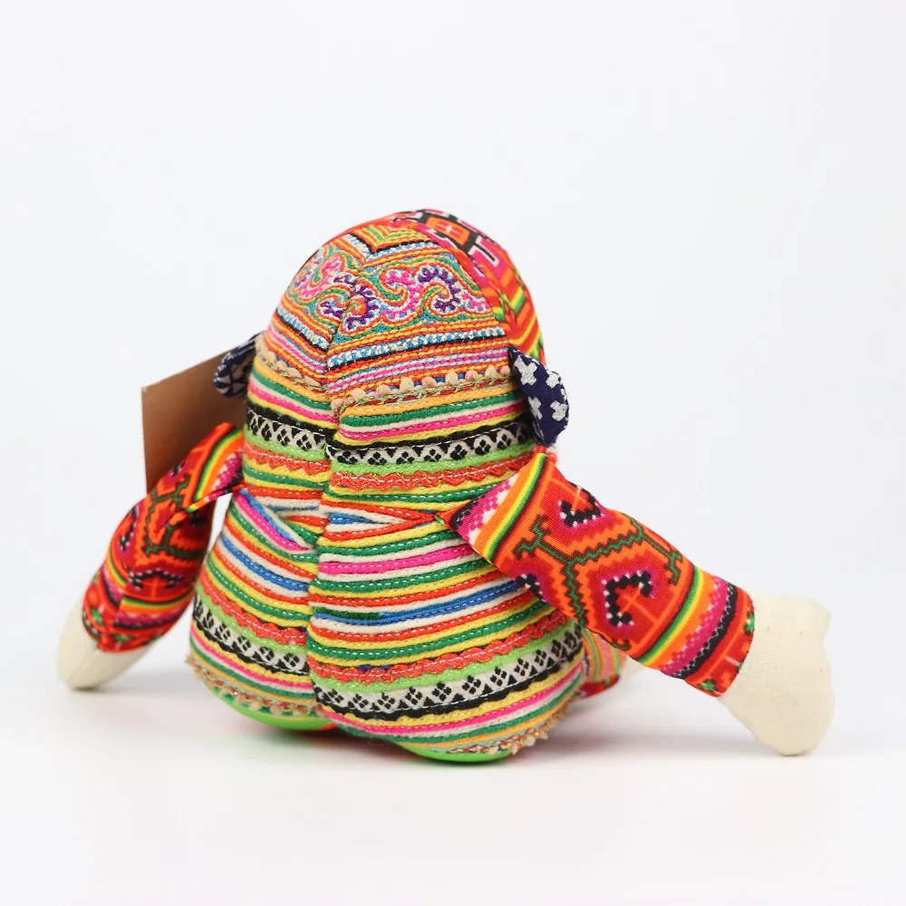 L17 X H14 Hmong Embroidered Brocade Fabric Handmade Brocade Mong Sapa ...