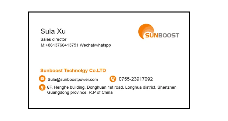 SUNBOOST 8KW 11KW Hybrid Solar Power Inverters - Efficient & Reliable