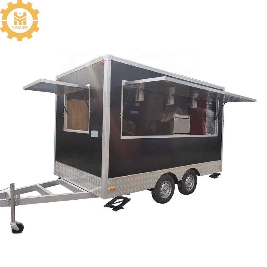 Mobile Business Small Electric Scooter Fast Food Cart Trailer Truck ...