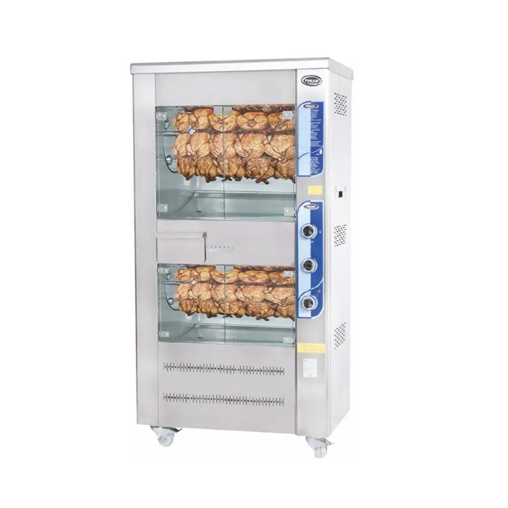 Chicken Rotisserie Machine 25+25 Double Decker Drum| Alibaba.com