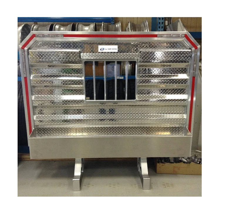 Flat Open Semi Truck Headache Racks Cab Rack For Semi Trailers - Buy ...