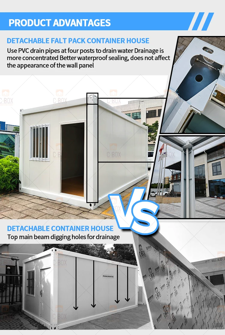 Cbox Functional Escalation Drain Pipe Drainage Modular Design Prefab ...