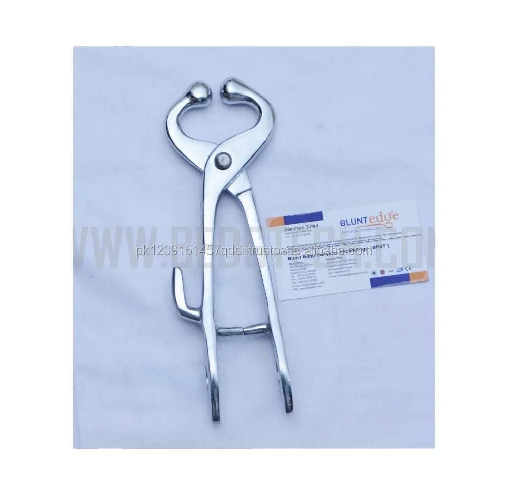 Premium Chain Bull Nose Pliers Stainless Steel Veterinary Instruments ...