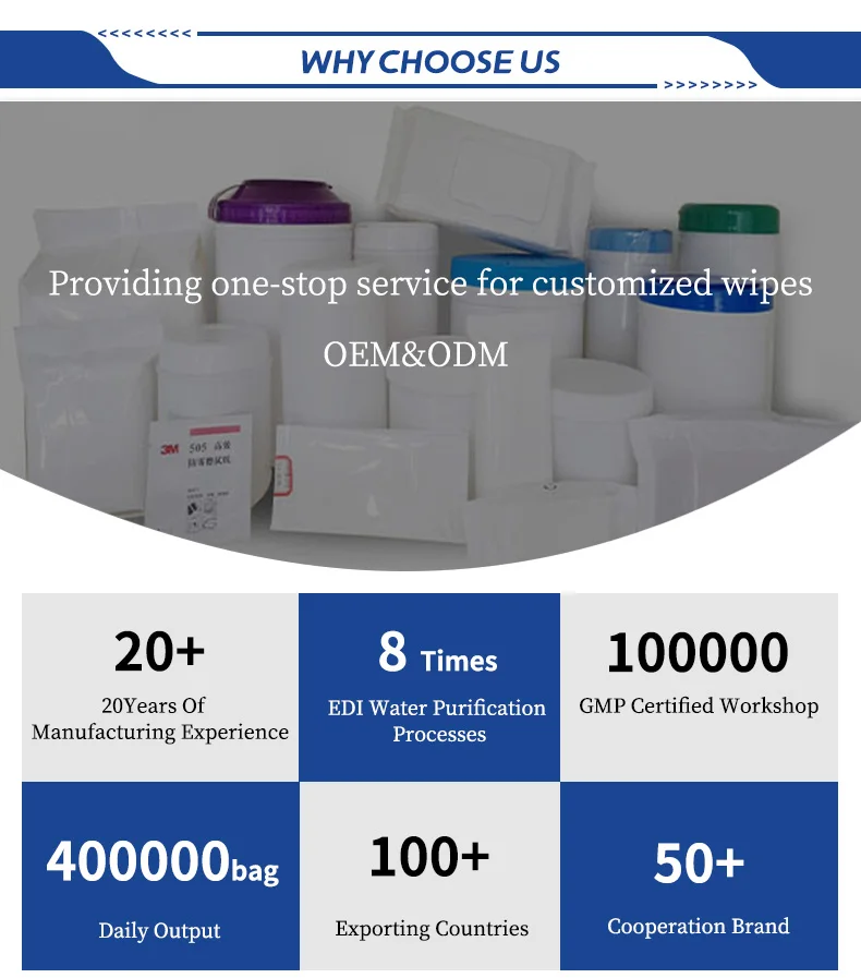 Alibaba.com: Customized Wet Cleaning Wipes, 100% Biodegradable ...